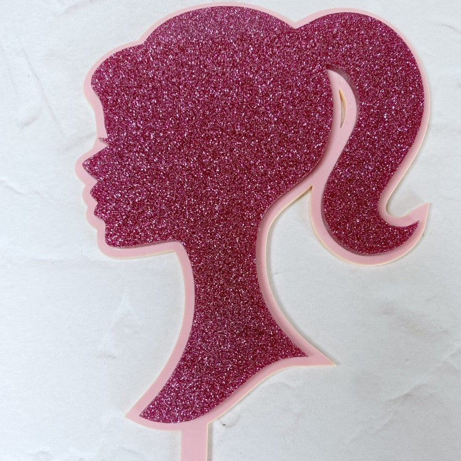 Barbie Head Topper – Cake Craft by Charlotte & May