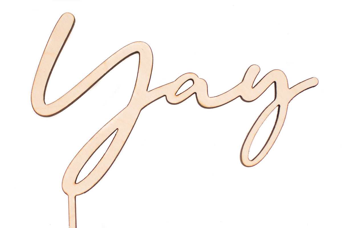 'Yay' – Cake Craft by Charlotte & May