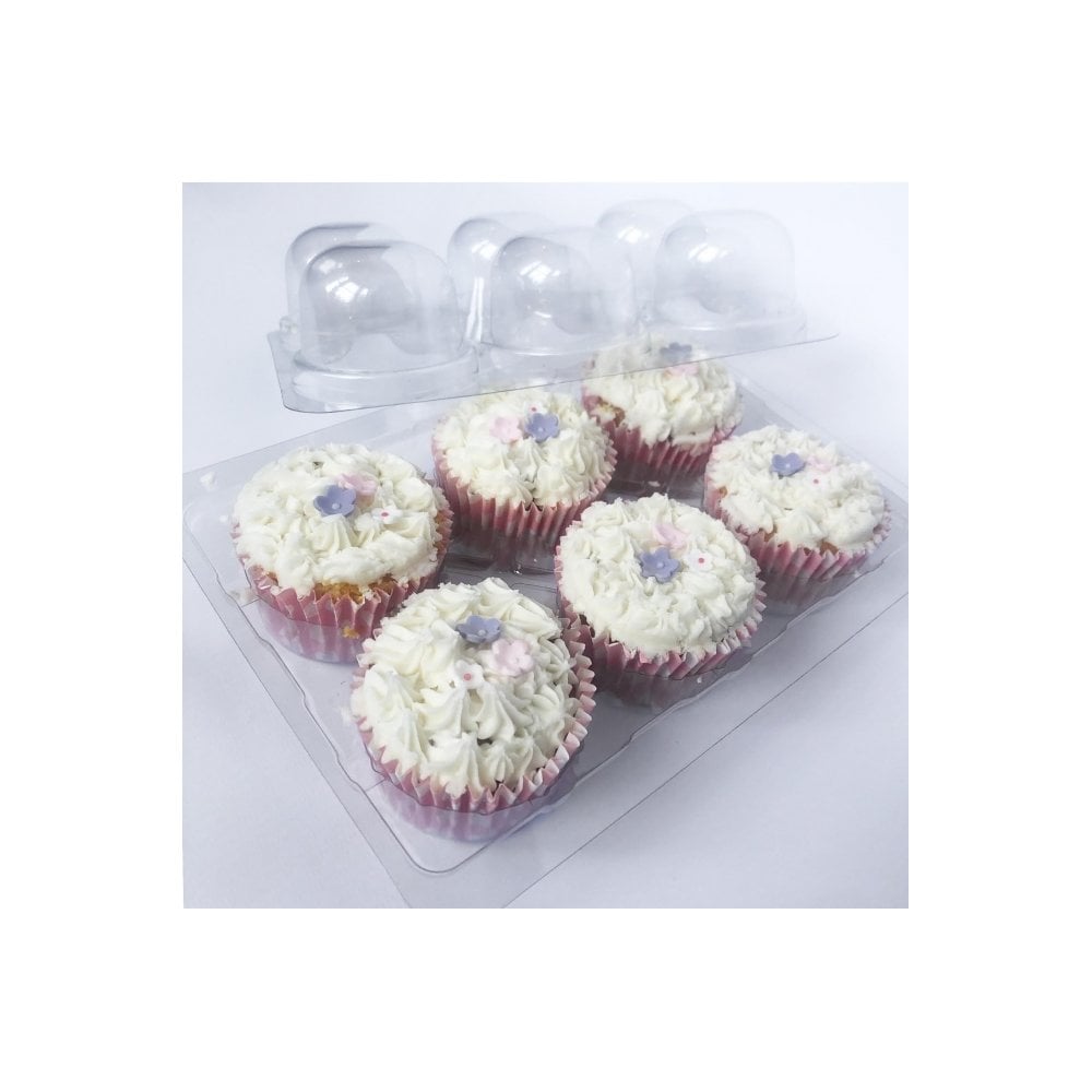 Postable Cupcake Pods With Matching Box - holds 6 – Cake Craft by ...